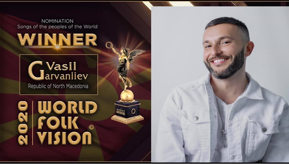 Васил Гарванлиев со песната Ѓердан победи на светскиот реномиран ...
